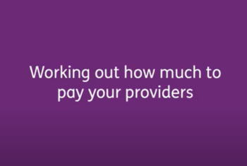 Working out how much to pay your providers - My Plan Advisor
